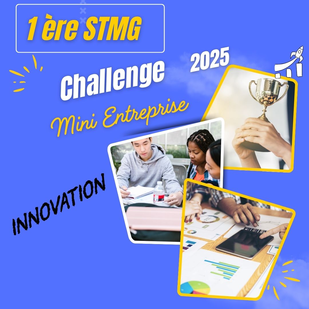 Lycée Bellevue - Saintes - Challenge Mini entreprise des 1ère STMG